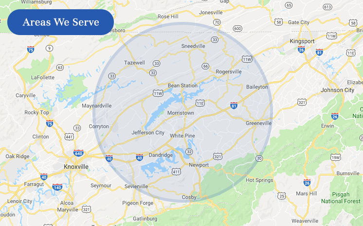 Greeneville Tennessee Map